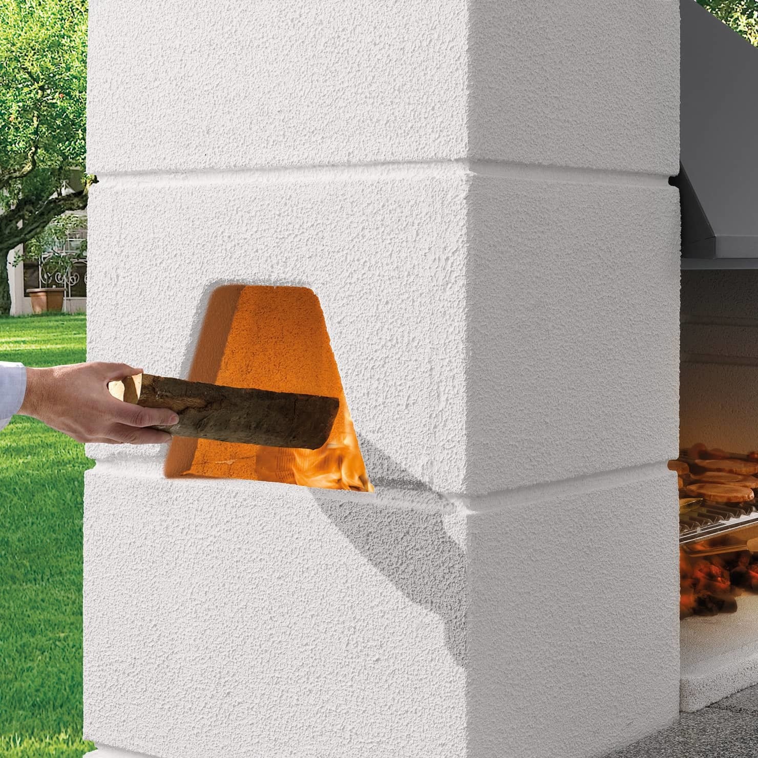 Faro New, Cement barbecues | Palazzetti In Giardino